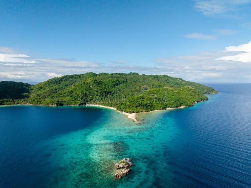 Alad Island in Romblon, Philippines. Stock Image - Image of tropical ...