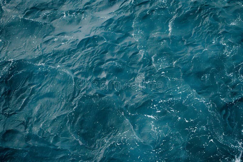 Top View Blue Water Texture Photography Stock Illustration ...