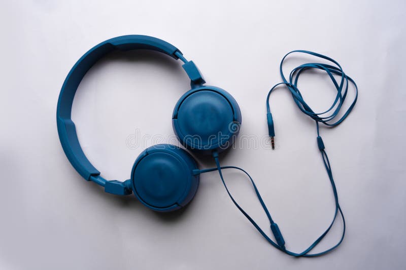 Top view of Boom Headset stock photo. Image of marketing - 184872994