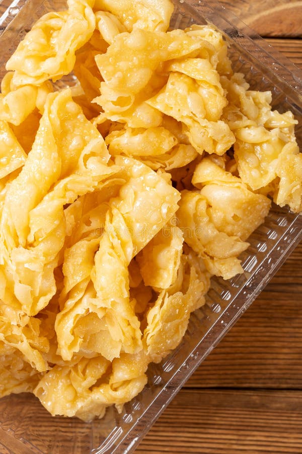 Top View Box of Sweet Egg Break Vertical Composition Stock Photo ...