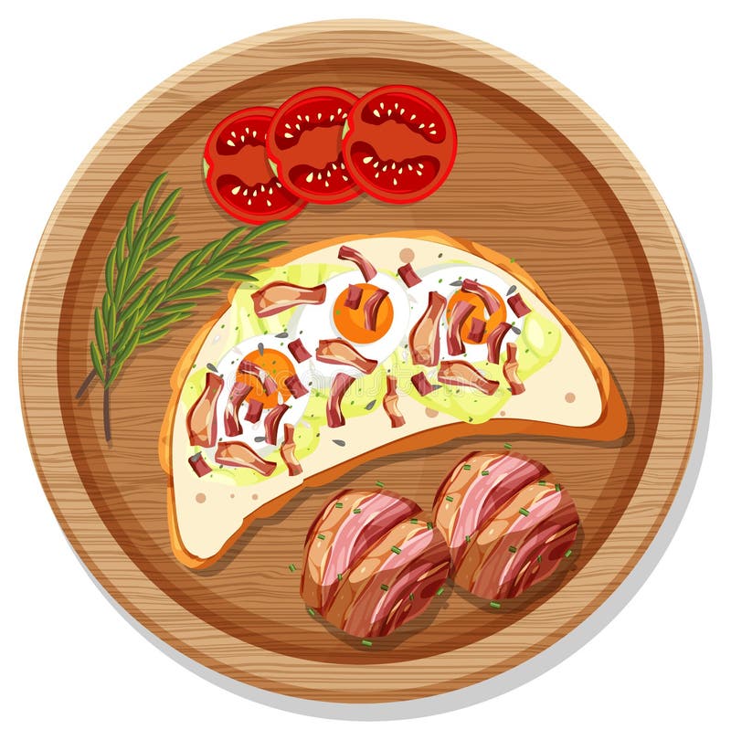 Dish cartoon isolated stock vector. Illustration of cutlery - 45641977