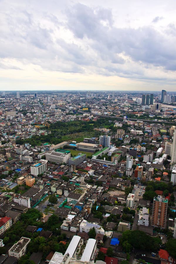 Top view building stock image. Image of cloud, landmark - 26915137
