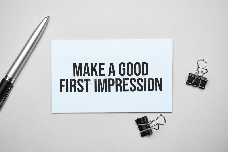 Make a Good First Impression Words on Labels with Document Binders ...