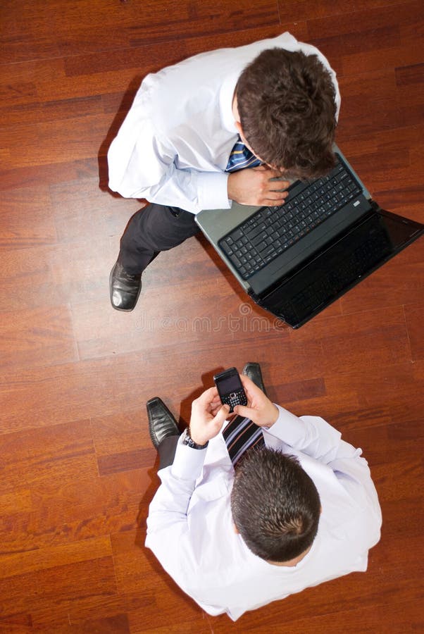 Top view of business men stock image. Image of males - 18374655