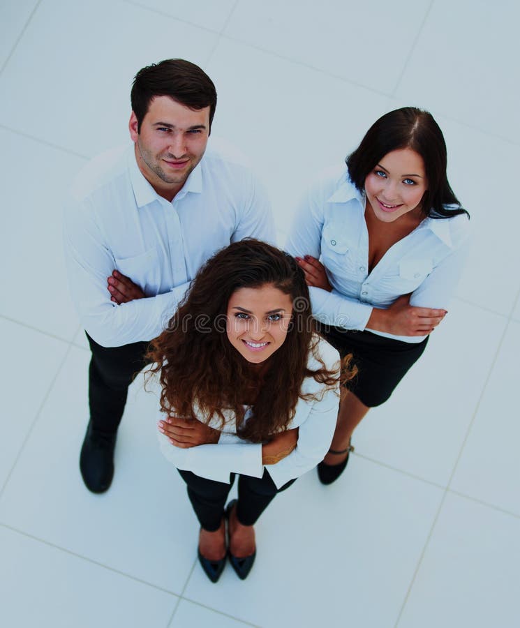 Top View of Business People. Stock Photo - Image of portrait, light ...