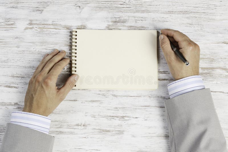 When You Need To Write it Down Stock Photo - Image of manager, view ...