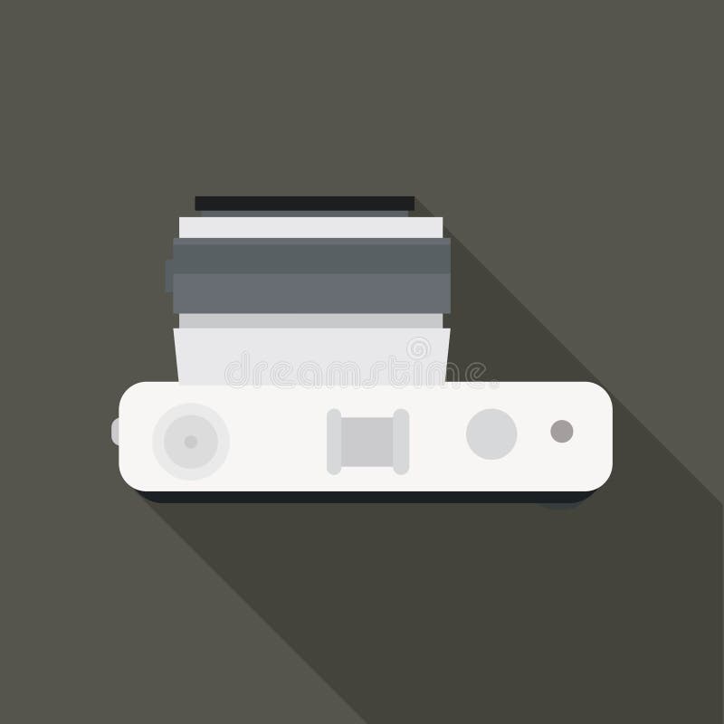 Top view camera stock vector. Illustration of traveler - 85719045