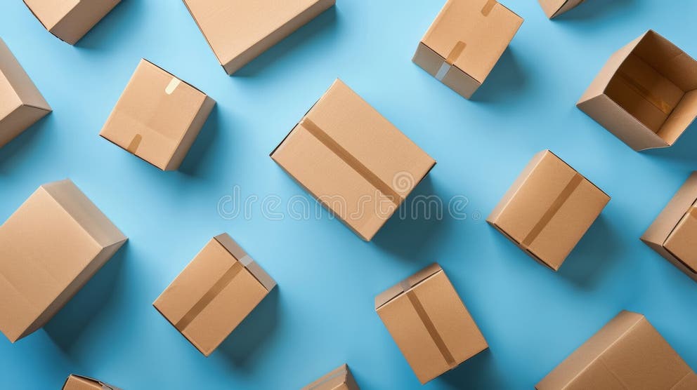 Various Vibrant Bright Cardboard Box Stock Photos - Free & Royalty-Free ...