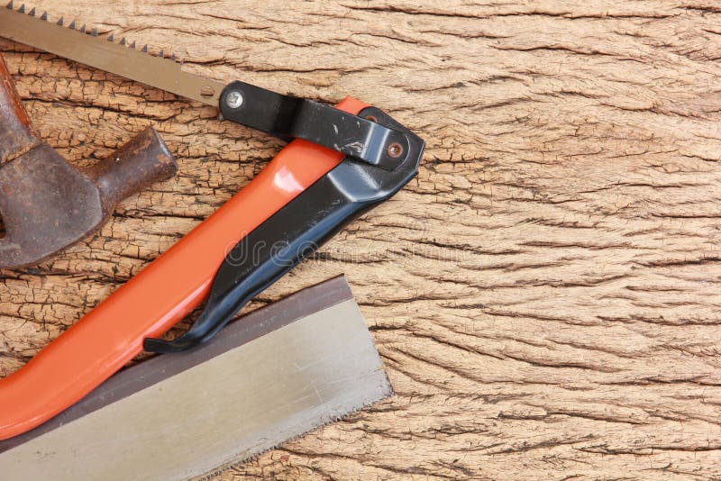 Top View Carpenter Equipment on Abstract Pattern Surface Background ...