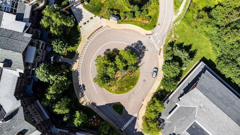 Top View of the Cars on the Road of the City Stock Image - Image of ...