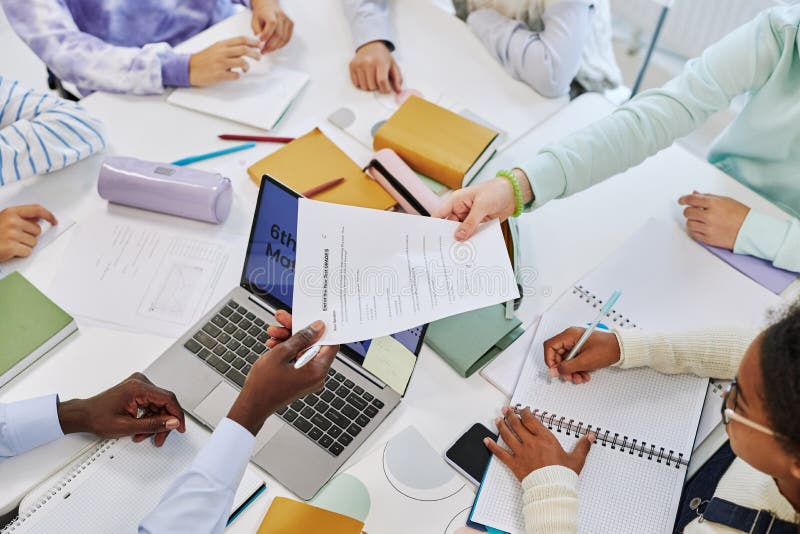 Group Activity Table stock image. Image of student, project - 254356575