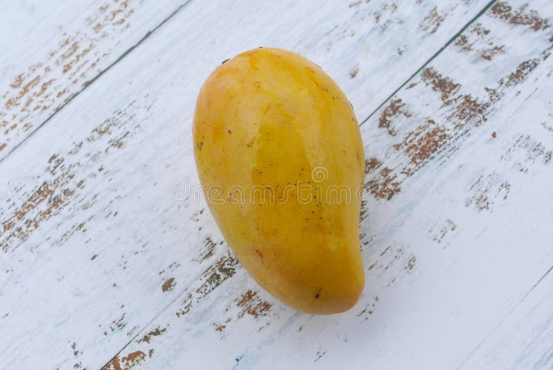 Top View of Chok Anan or Chocanon Mango on Grey,black and White Floor ...