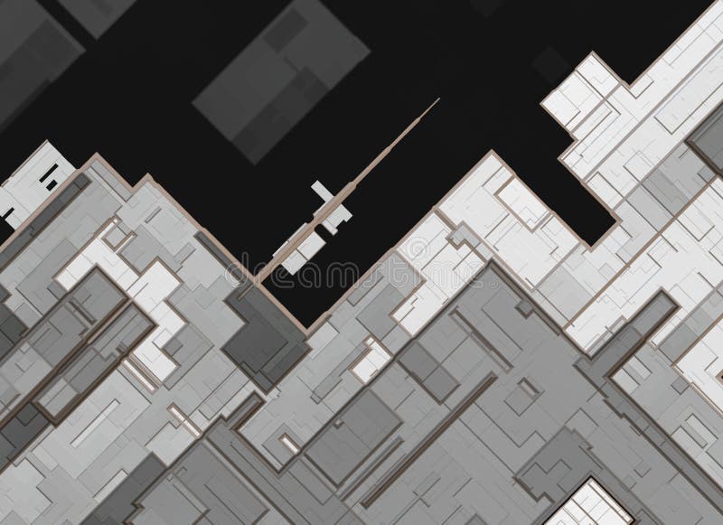 Top View City Plan. Abstract Backgrounds Stock Image - Image of digital ...