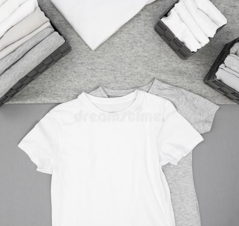 Top View Classify Clothes. High Quality Photo Stock Image - Image of ...