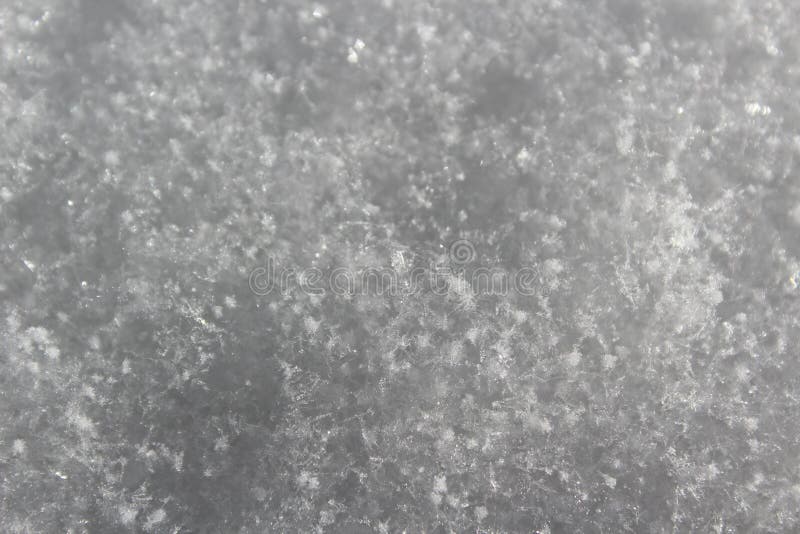 Close Up View of Fresh Powder Snow Stock Photo - Image of close, flakes ...