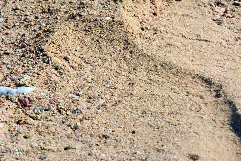 Top View Close Up of Sand in Desert on Full Background Stock Photo ...