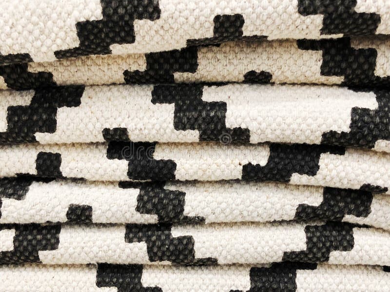 Top View of Cloth Textile Surface. Close-up Knitted Fabric Texture ...