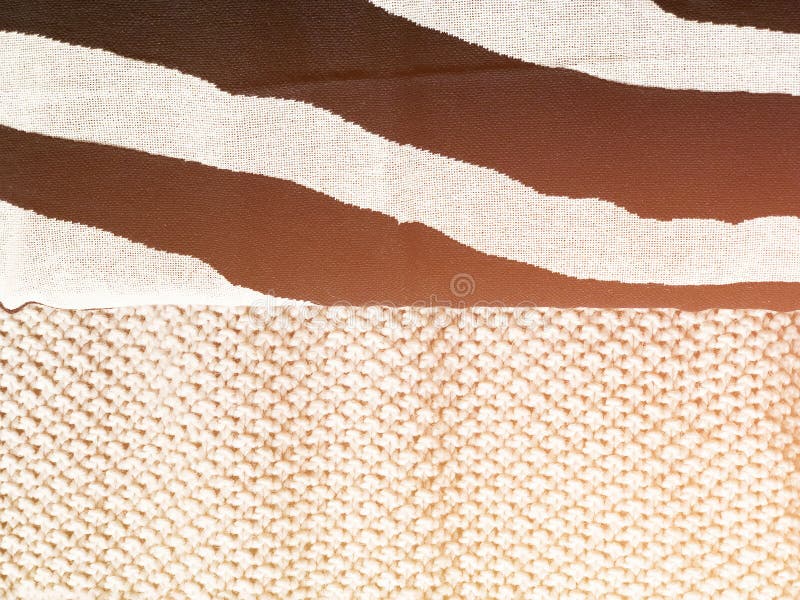 Top View of Cloth Textile Surface. Close-up Knitted Fabric Texture ...