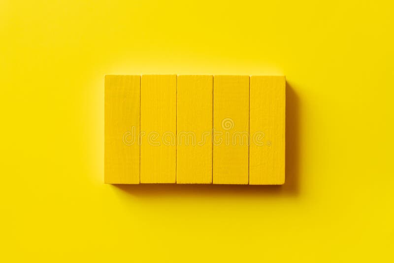 Top View of Colored Rectangular Blocks Stock Photo - Image of ...