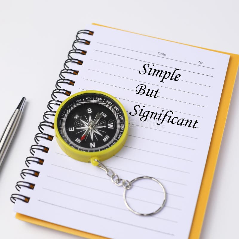 Top View of a Compass and Pen Stock Photo - Image of graphic, creative ...