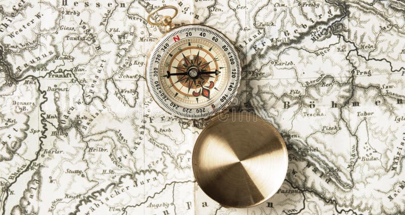 Top View Compass Top World Map. High Quality and Resolution Beautiful ...
