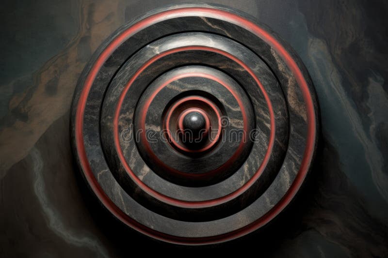 Top View of Curling Stone in Motion Stock Image - Image of sweep, stone ...