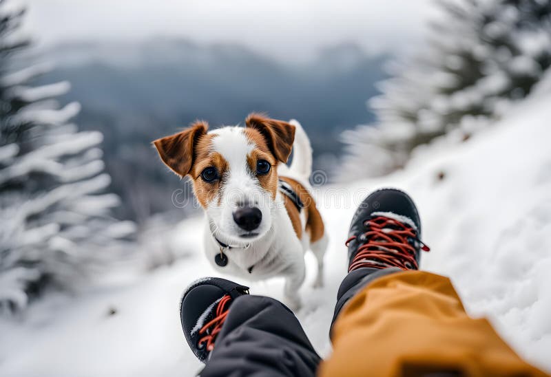 Top View of Cute Jack Russell Dog Stock Illustration - Illustration of ...