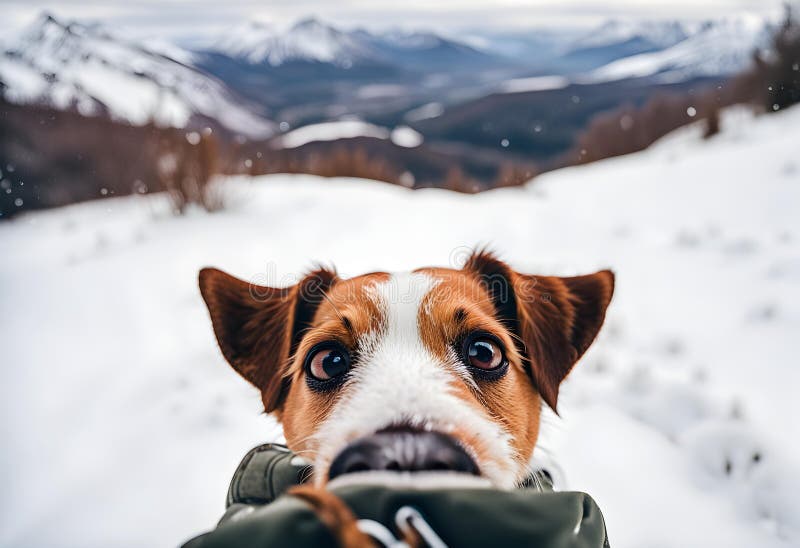 Top View of Cute Jack Russell Dog Stock Illustration - Illustration of ...