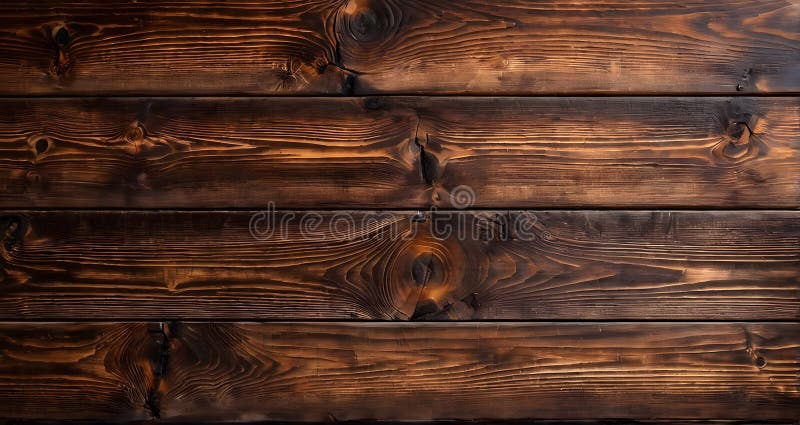 Dark Stained Wooden Table Background Rustic Wooden Plank Texture Top ...