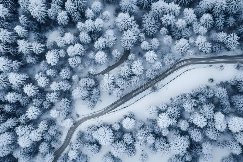 Winding Winter Road Stock Illustrations – 873 Winding Winter Road Stock ...