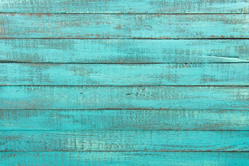 Top View of Decorative Rustic Turquoise Wooden Background Stock Image ...