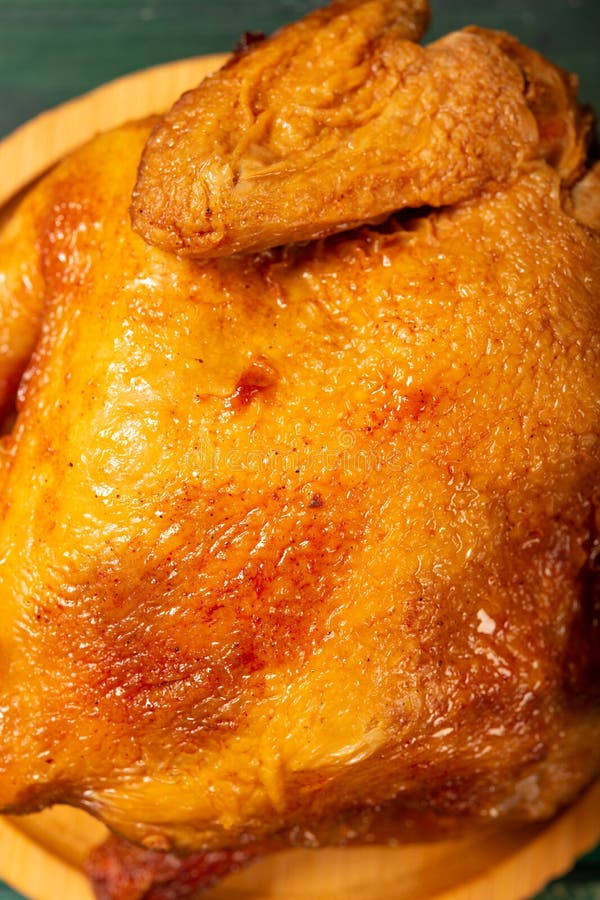 Top View Deep Fried Chicken Vertical Composition Stock Image - Image of ...