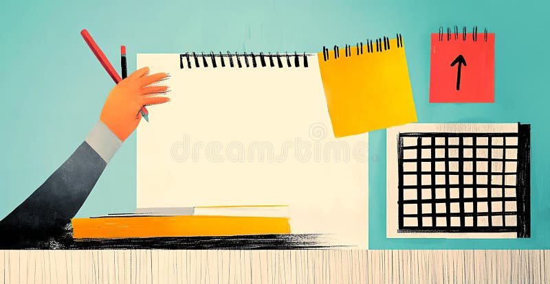 Documents Papers in Flat Style in Hands. Vector Design. Business Icon ...
