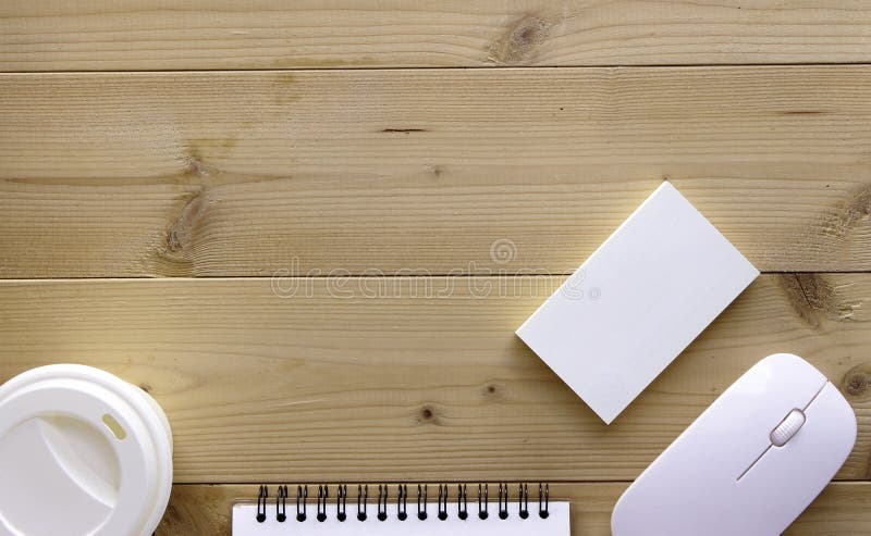 Top View Desk Office Table for Business Work Stock Photo - Image of ...