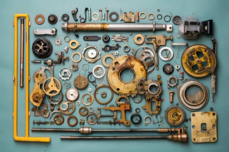 Disassembled Bicycle Stock Illustrations – 43 Disassembled Bicycle ...