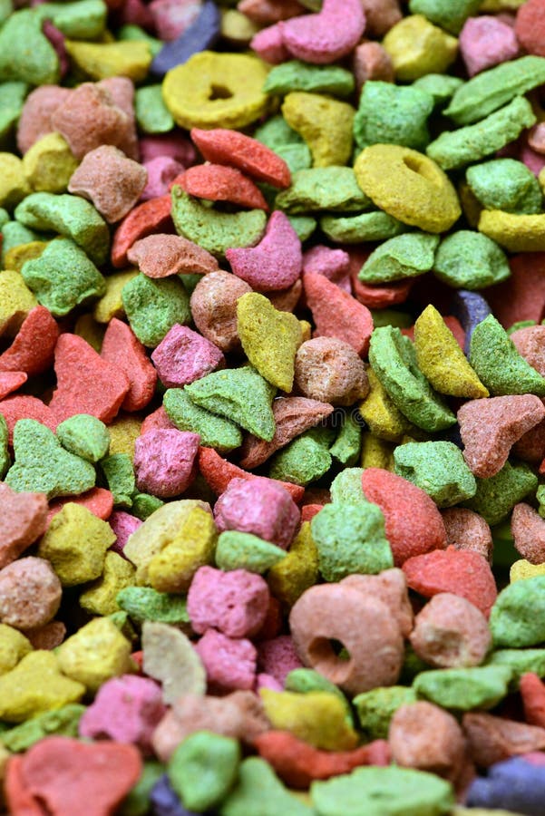 A Top View of a Dog Food Texture/Background Stock Image - Image of ...