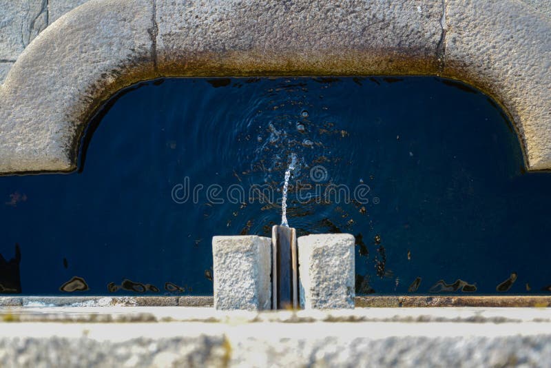 Top View Drinking Water Fountain Public Park Stock Photos - Free ...