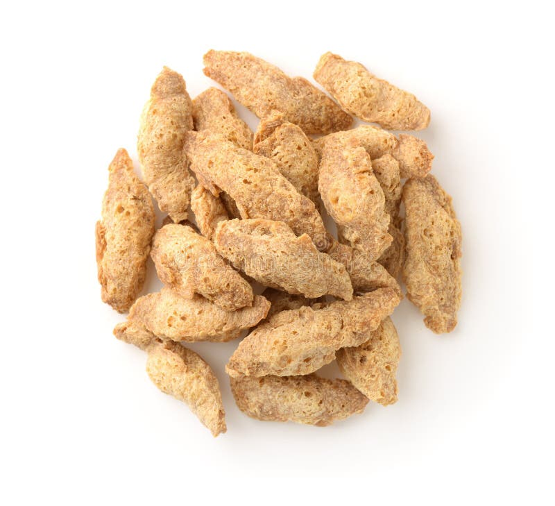 Top View of Dry Soya Chunks Stock Photo - Image of soya, snack: 151719584