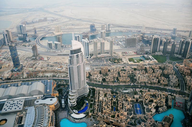 Top View of Dubai. UAE stock image. Image of business - 66539843