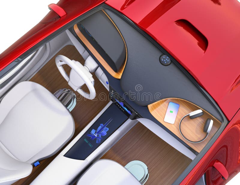 Car Top View Interior Stock Illustrations – 713 Car Top View Interior ...
