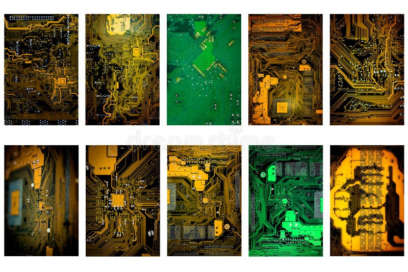 Electronic Circuit Boards Blue, Computer Motherboard,texture and ...