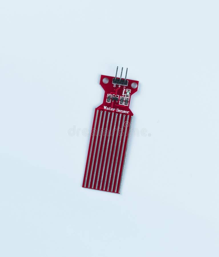 Top View of Electronic Components Such As PCB Stock Image - Image of ...