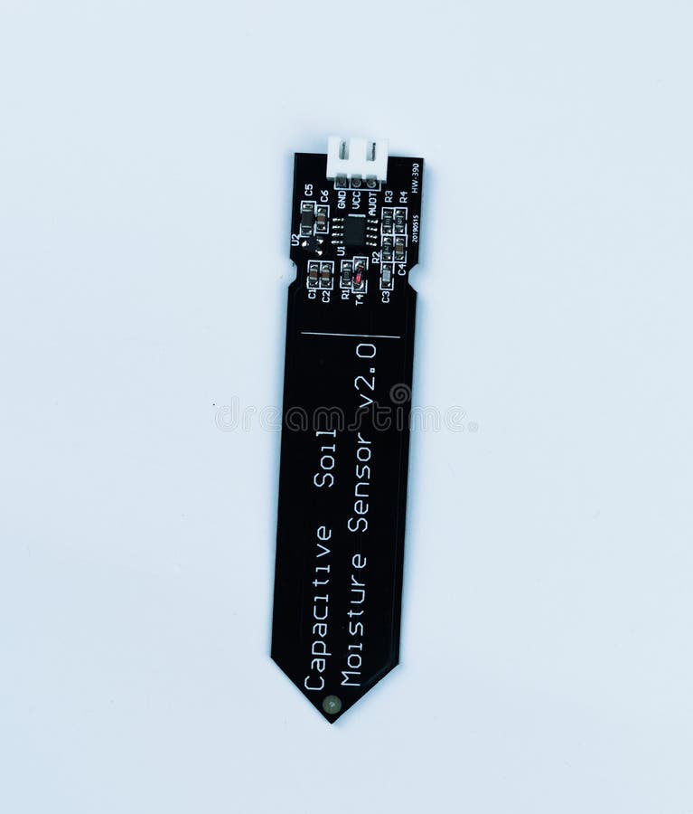 Top View of Electronic Components Such As PCB Stock Photo - Image of ...