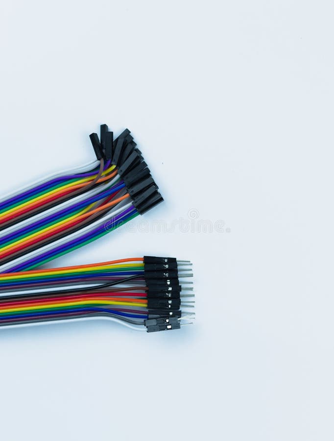 Top View of Electronic Components Such As PCB Stock Photo - Image of ...