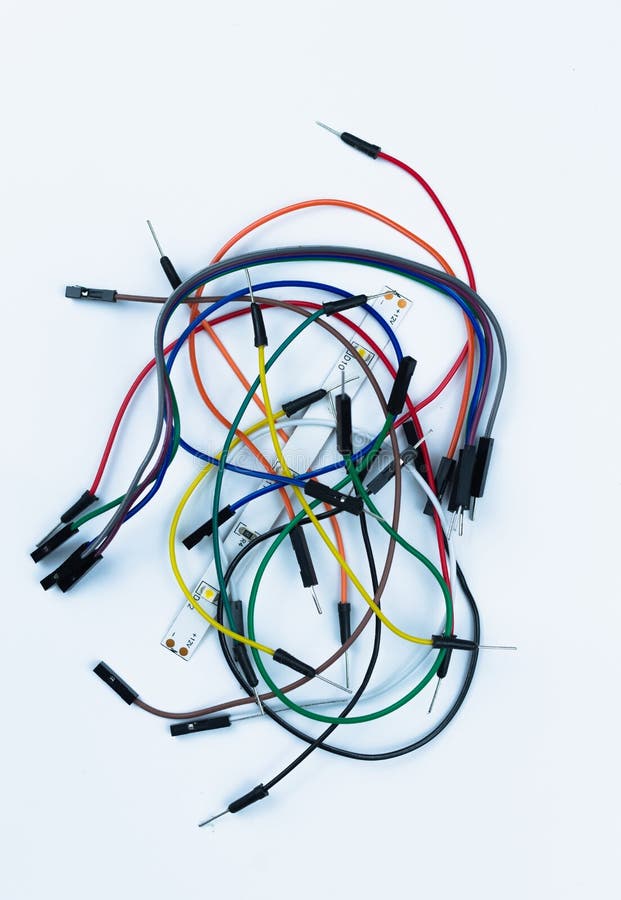 Top View of Electronic Components Such As PCB Stock Image - Image of ...