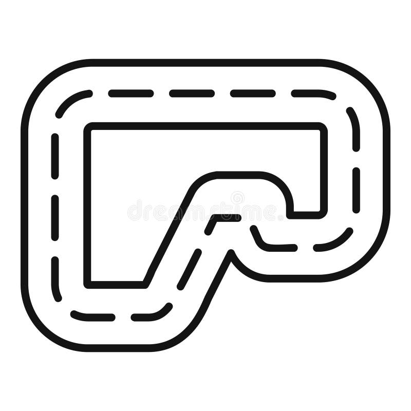 Race Track Top View Stock Illustrations – 1,534 Race Track Top View ...