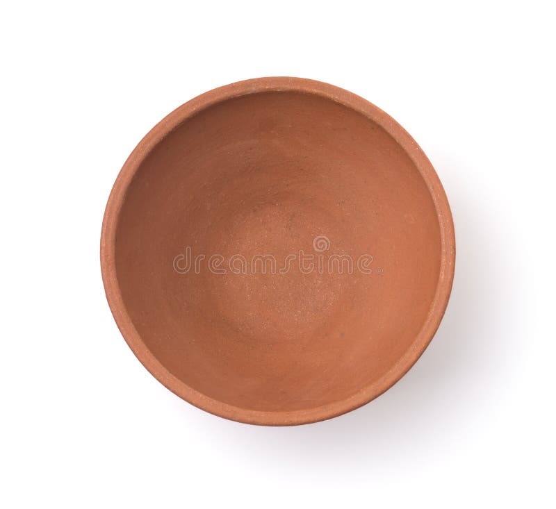 Old unpainted clay pot stock image. Image of potter - 222390223