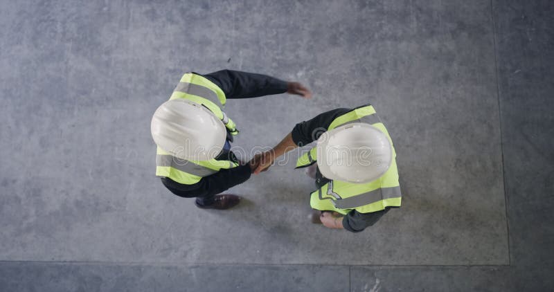 Handshake, Architecture and Engineering Team Shaking Hands with a ...