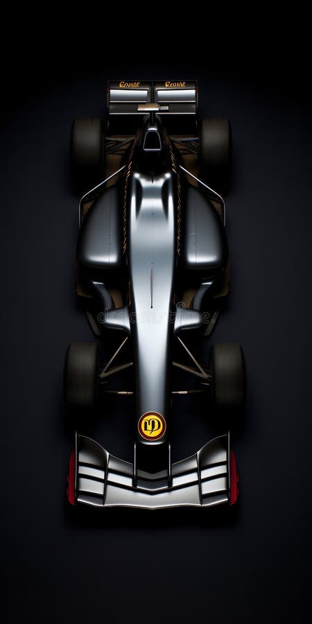 Top View of an F1 Car. Generative Ai Stock Illustration - Illustration ...