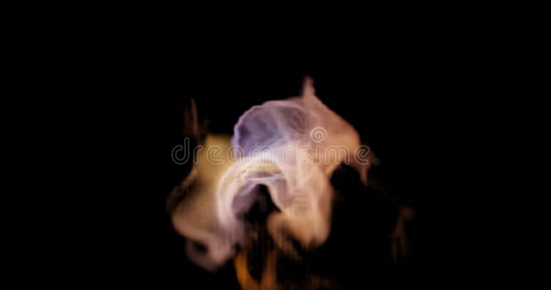 Top view of fire flames stock video. Video of caution - 251165303